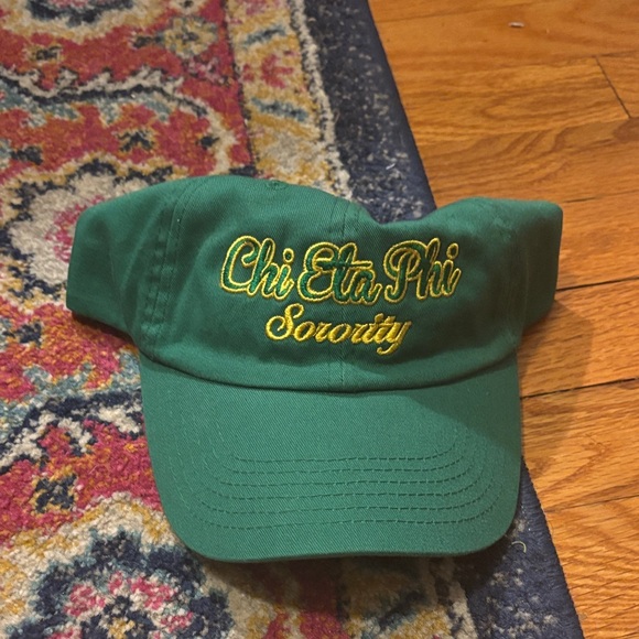 Accessories | Green Chi Eta Phi Sorority Cap | Poshmark